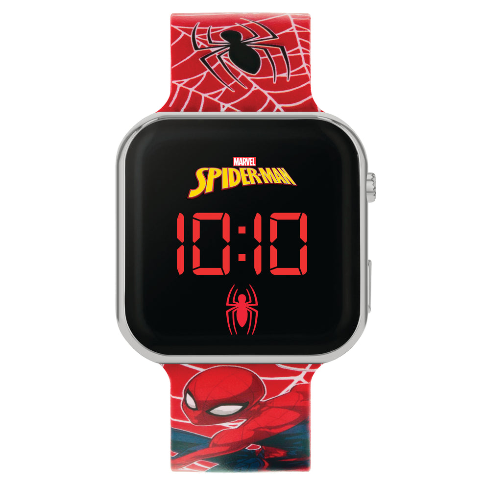 Reloj infantil «Spider-Man» | Reloj LED con pantalla roja y diseño ...
